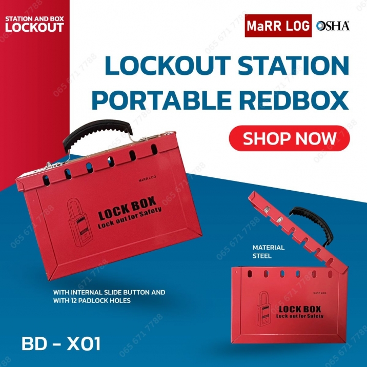Steel Safety Lockout Kit BD-X01 อุปกรณ์เซฟตี้ อุปกรณ์เพื่อความปลอดภัย ...
